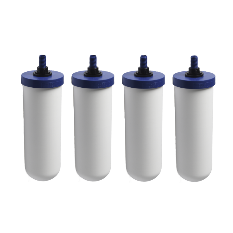 Coldstream FTO Plus Ceramic Gravity Water Filter CF163W - 4 Pack